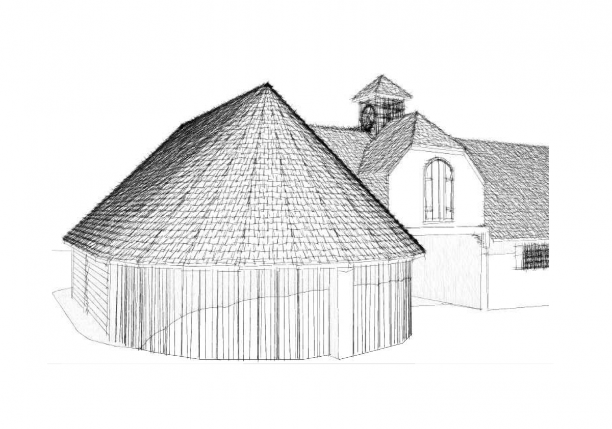 Round-house garage, Surrey – Rundum Meir